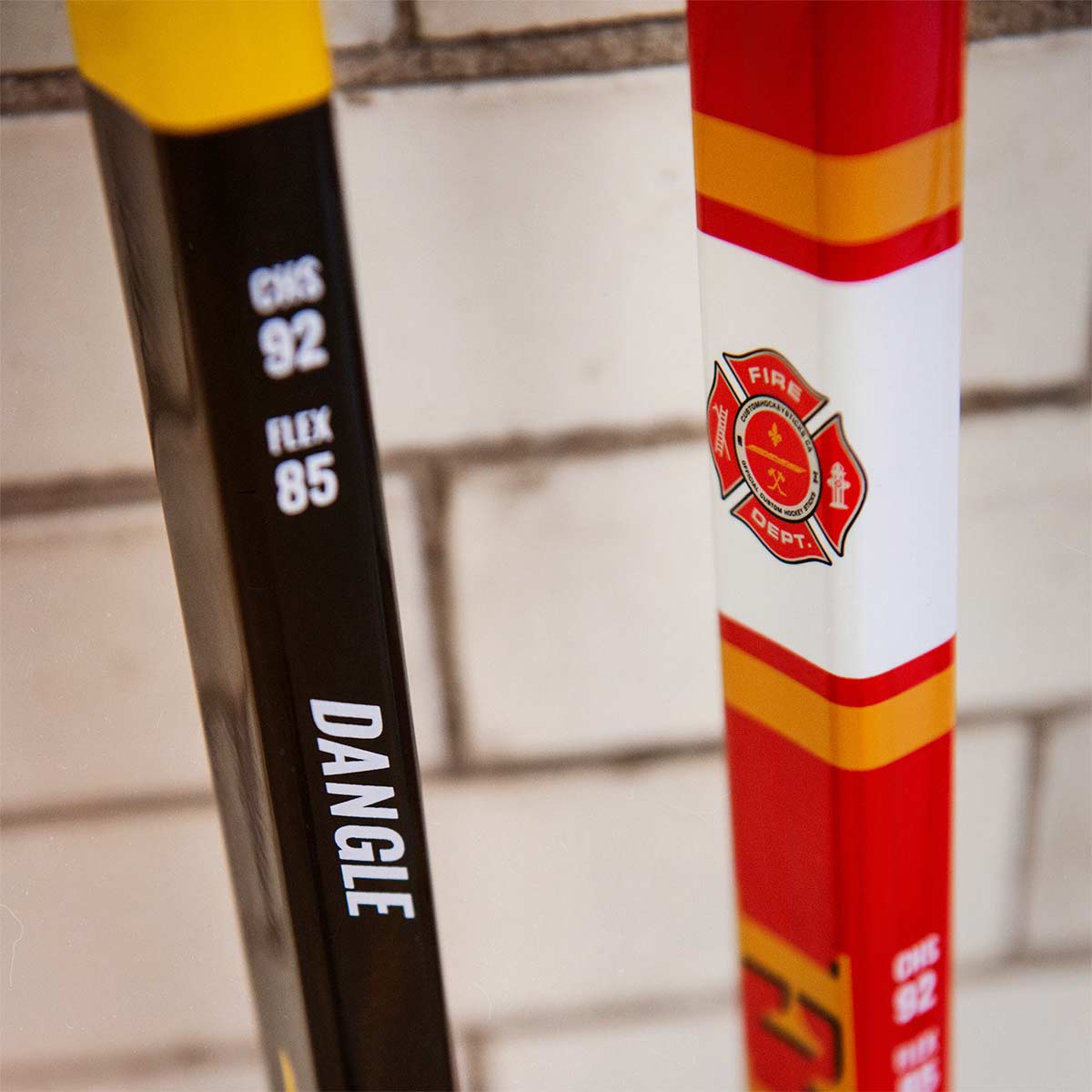 Fire Dept. Hockey Sticks - Custom Hockey Sticks - CHS | Fully ...